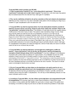 Module 5 Reading Questions - The articles to read are :Ackerman