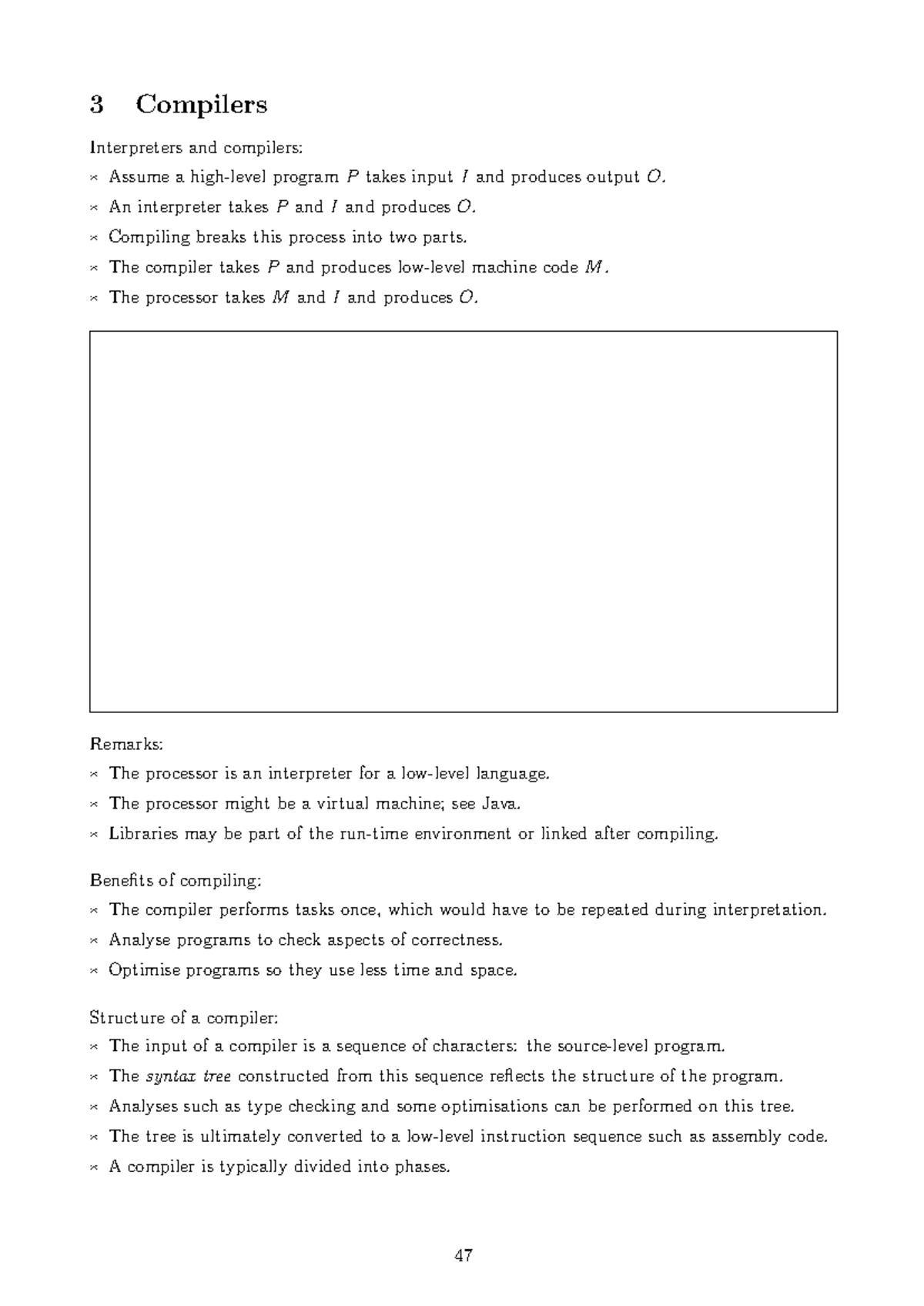 Cosc261, filled, compiler notes 2021 sem 1 - 3 Compilers Interpreters ...