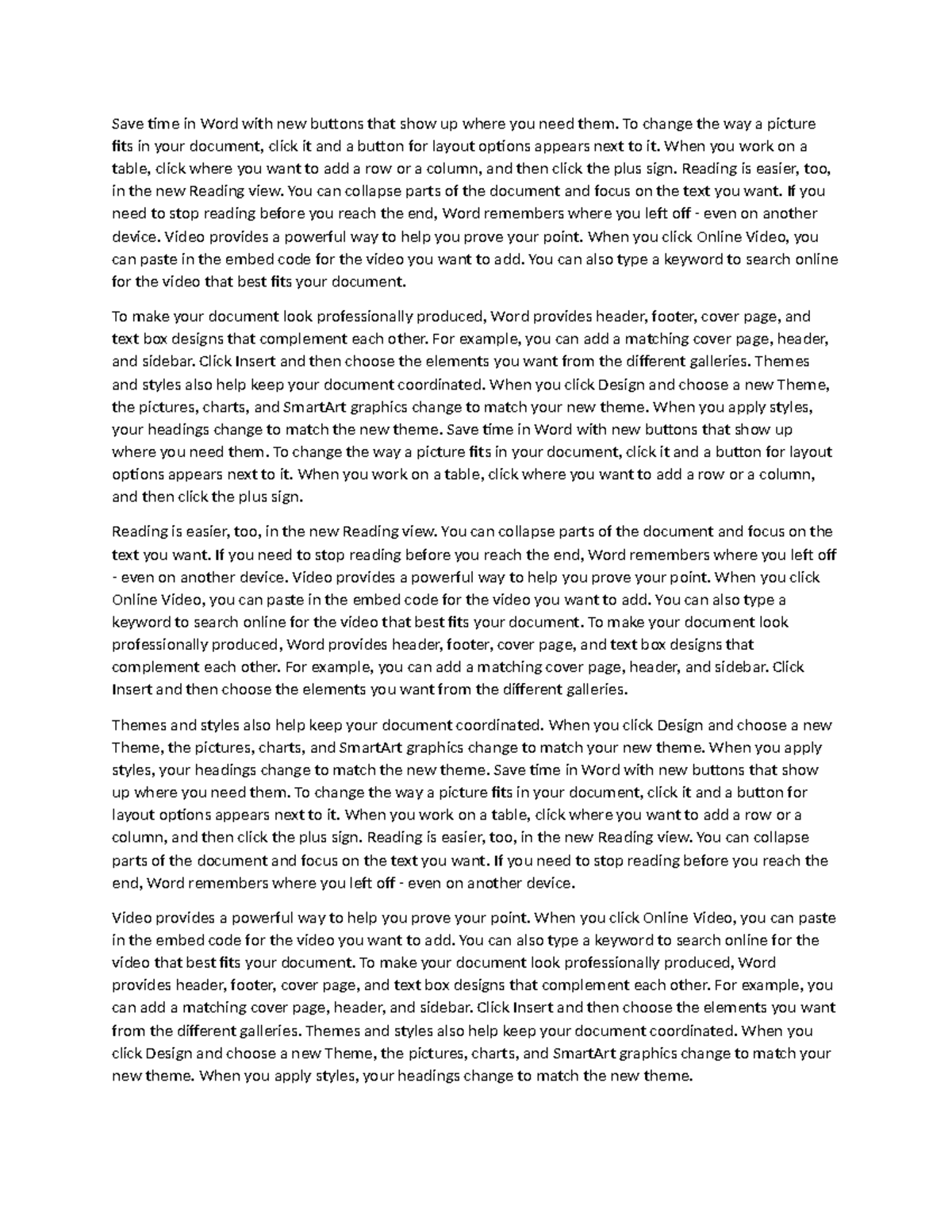 Save time in Word - ok oke okayWhen you click Design and choose a new ...