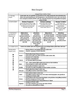 Modul A - contoh soalan geografi stpm sem 1 - Set 1 Bahagian a 1 yang ...