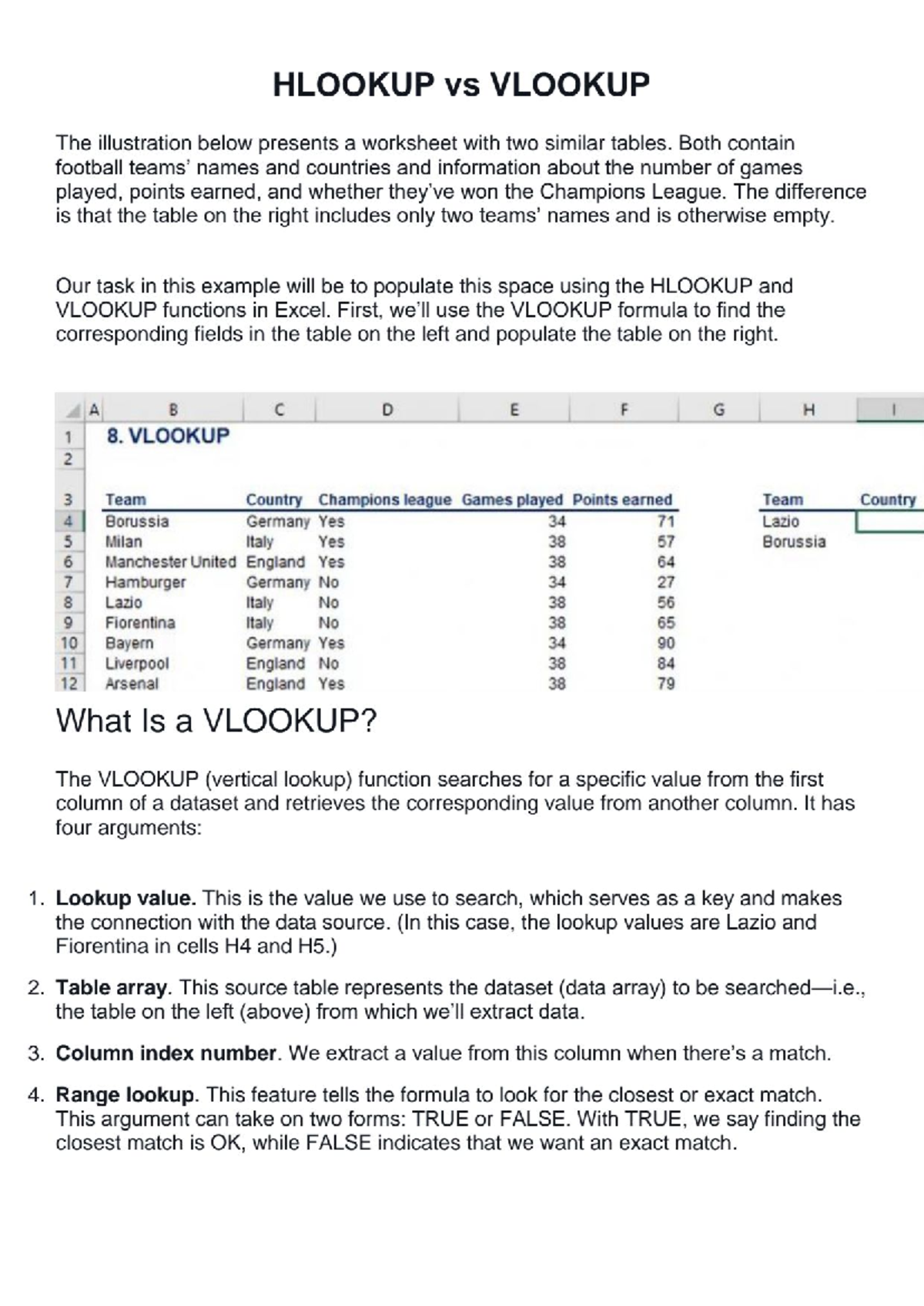 Look up table - Dhhshs - Global Politics SL - Studocu