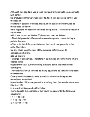 Physics notes - To build the circuit we use a breadboard. All holes in ...