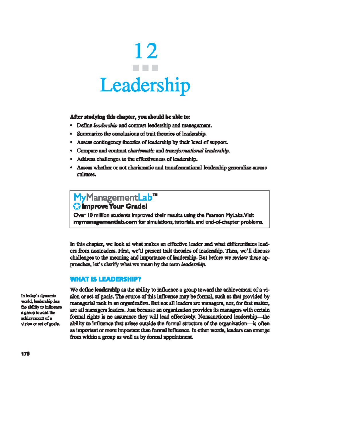 Leadership 1 - klllll - In today’s dynamic world, leadership has the ...