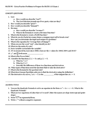MATH 115 Section 4.2 Marginal Analysis - MATH 115Z - Studocu