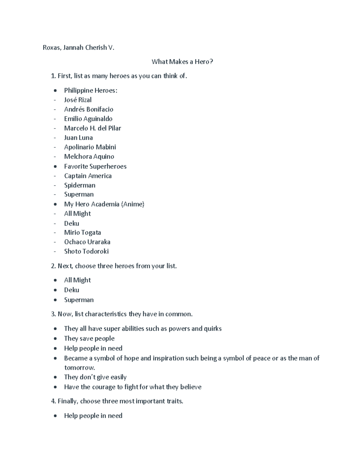 Lets Conceptualize Life and Works of Rizal - Roxas, Jannah Cherish V ...