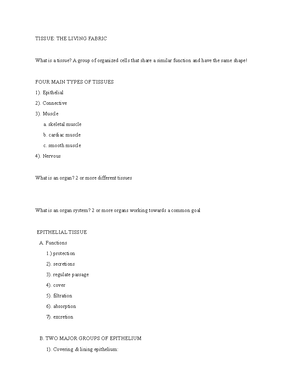 Bio 110 Chapter 7 Study Guide - Muscular System - Fall 2022 - Bio 110 Chapter 7- Muscular System ...
