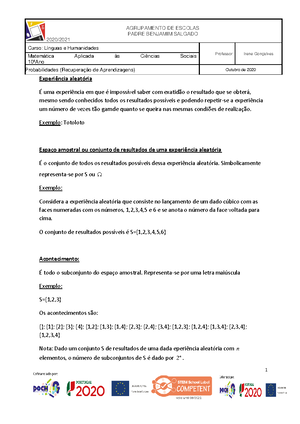 Matematica absolutamente modelos populacionais resolução - M.A.C. (11 ...
