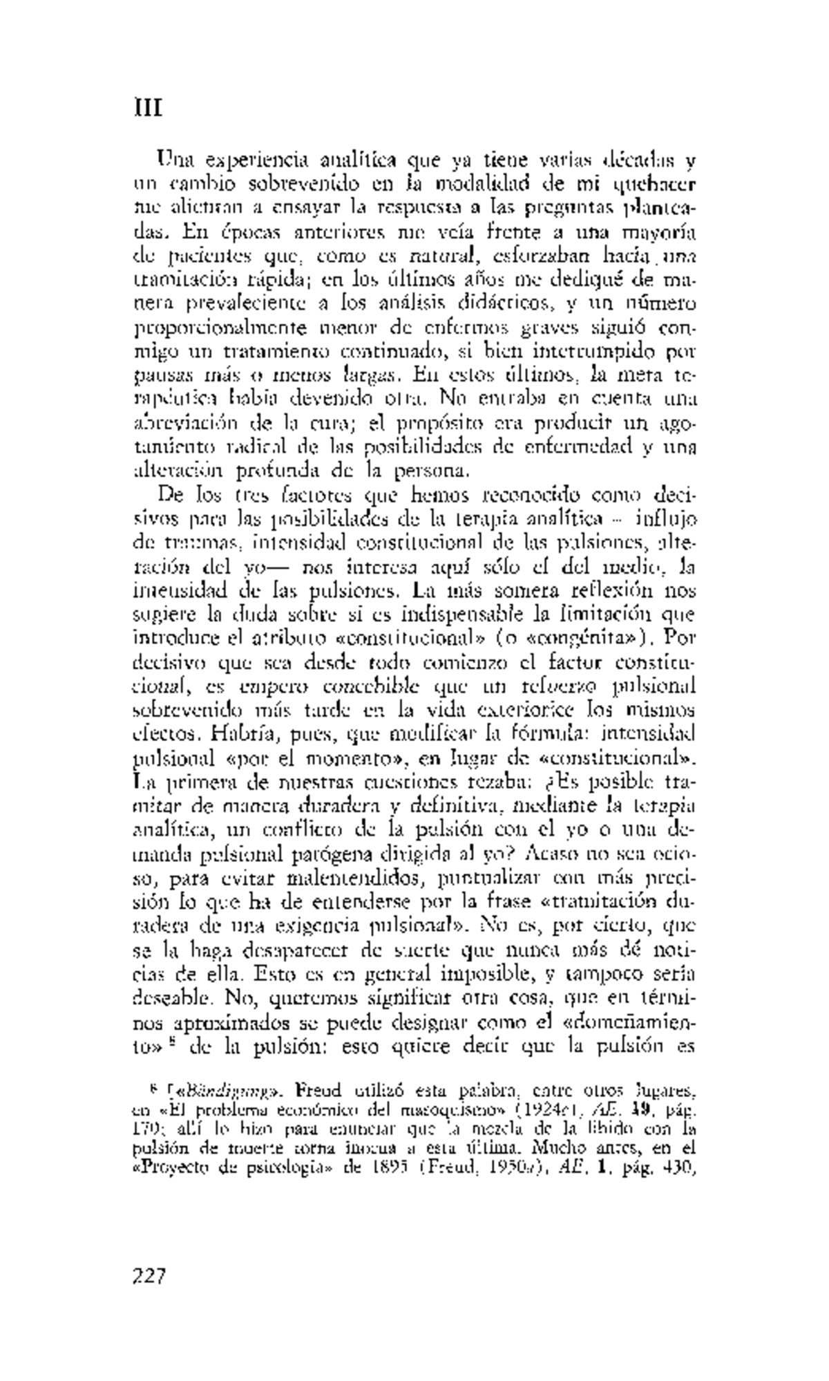 12. Análisis terminable e interminable cap 3 - Ill Una experiencia ...