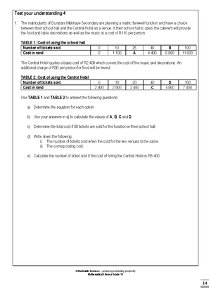 Gr 5 HL Exam term 4 - Test for english home language grade 5 term 4 ...