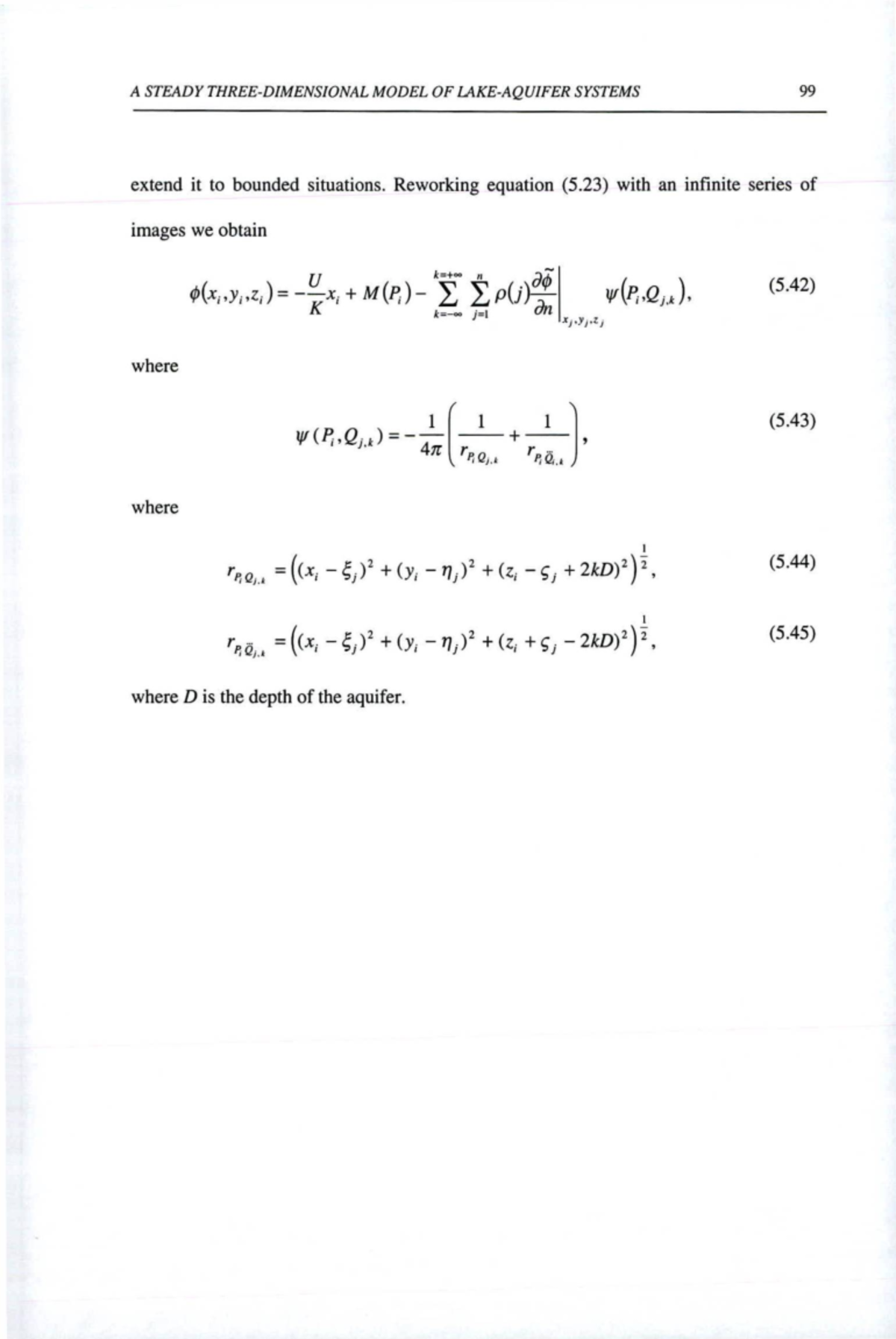 Mathematical modelling of groundwater and surface water interactions-15 - A - Studocu