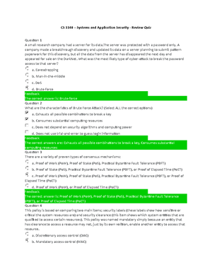 [Solved] Firewalls usually have a set of default rules Which of the below - Systems and ...