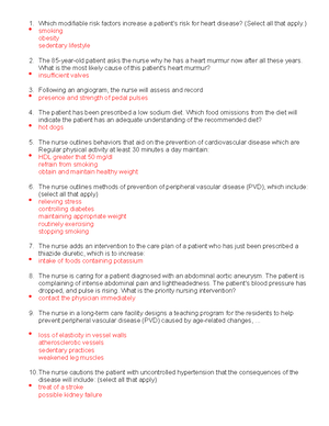 Lab 6B Cardiovascular Health Worksheet Submit - Lab 6B Worksheet ...