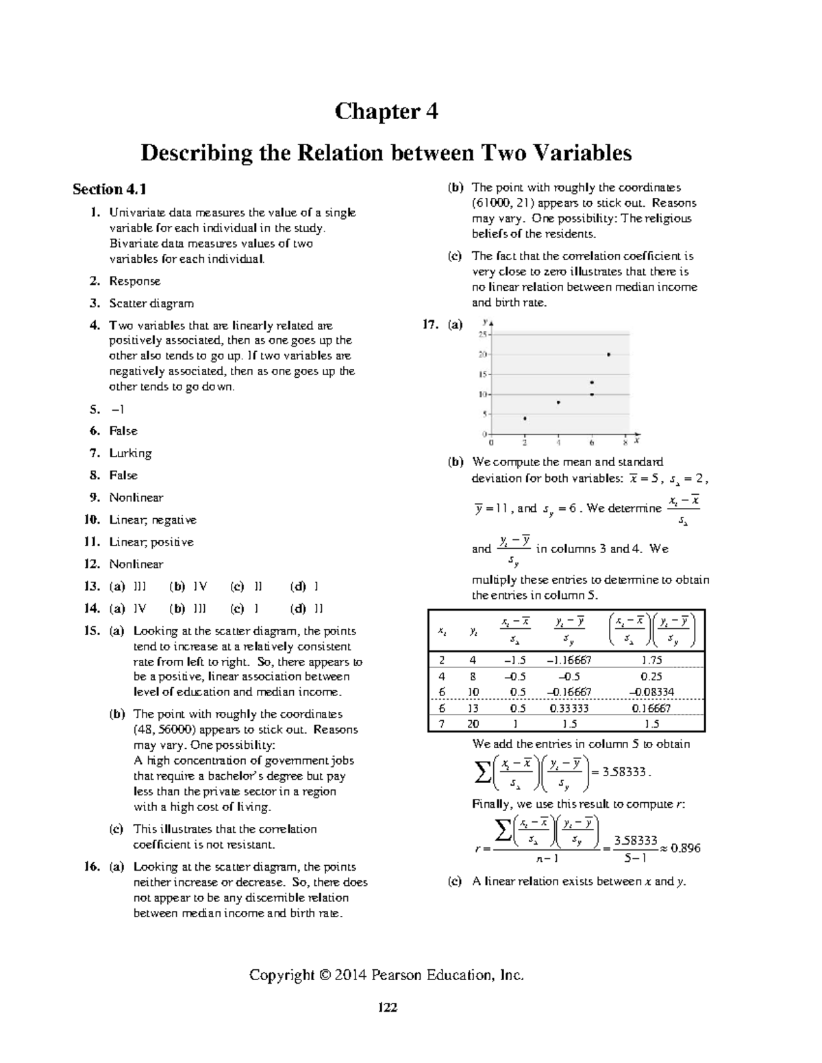Ch 04 - Ex resolus - Chapter 4 answers - Copyright © 2014 Pearson ...