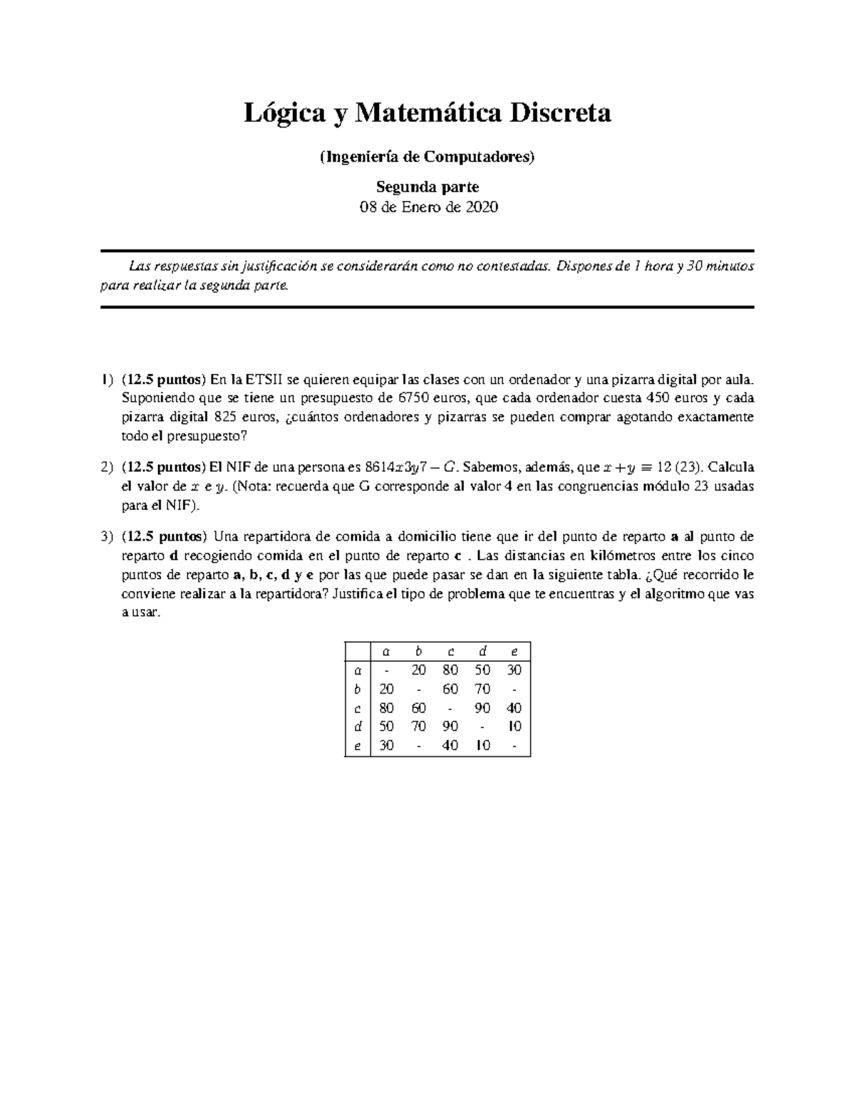 Lógica y Matemática Discreta Segunda parte - Lógica y Matemática ...
