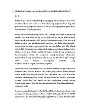 Contoh Soal TAP Manajemen UT - SOAL NASKAH UJIAN DAN PEMBAHASAN TUGAS ...