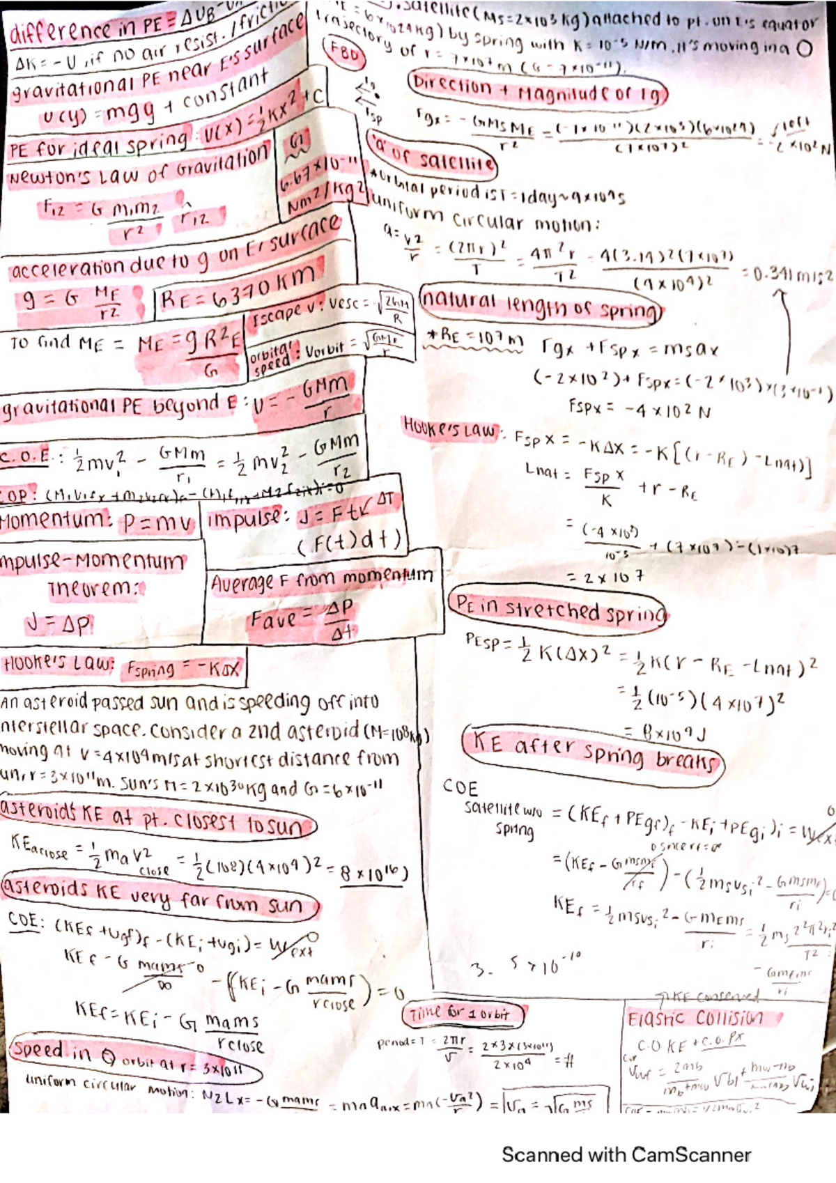 Physics 8A EXAM Study Guide - PHYSICS 8A - Studocu