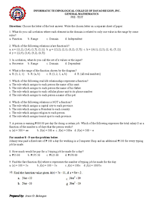 MATHEMATICS 7 Quarter 3 Module 1 - Mathematics Quarter III – Module 6 ...