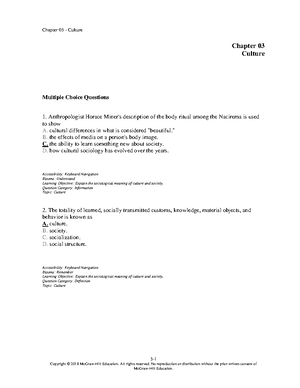 SOCS 101 Chapter 6 Test Bank - 6- Copyright © 2018 McGraw-Hill ...