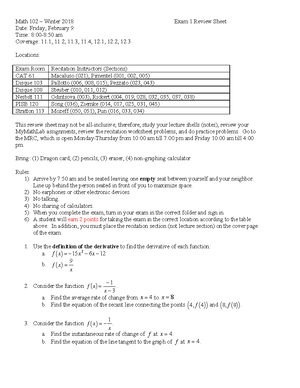 MATH 102-B, 4-13-22 notes - 12 Product and Quotient Rules Section 12 ...