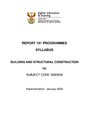 N4 Building and Structural Surveying Lecturer Guide - N Building and ...