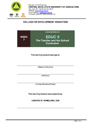 5Es model Mathematics Lesson Plan - Name of the School: DCBESMNHS Name ...