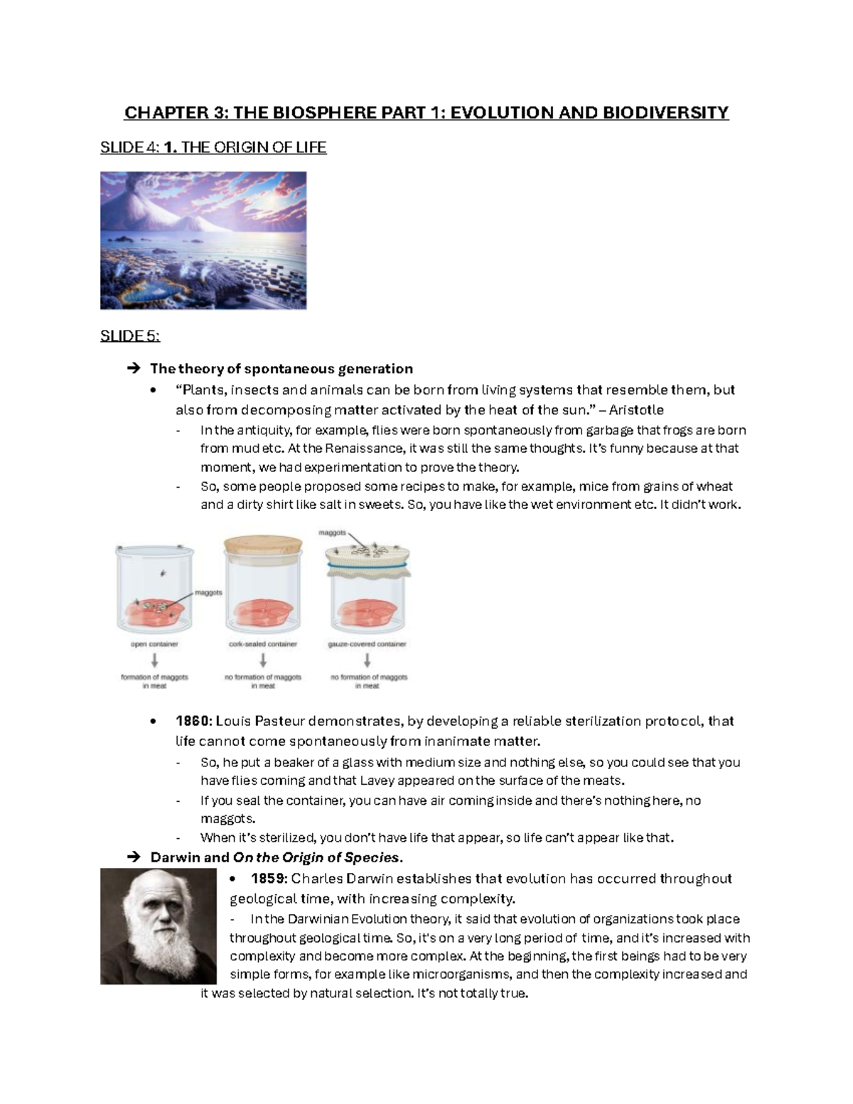 Chapter 3 Biosphere PART 1 - CHAPTER 3 : THE BIOSPHERE PART 1 ...