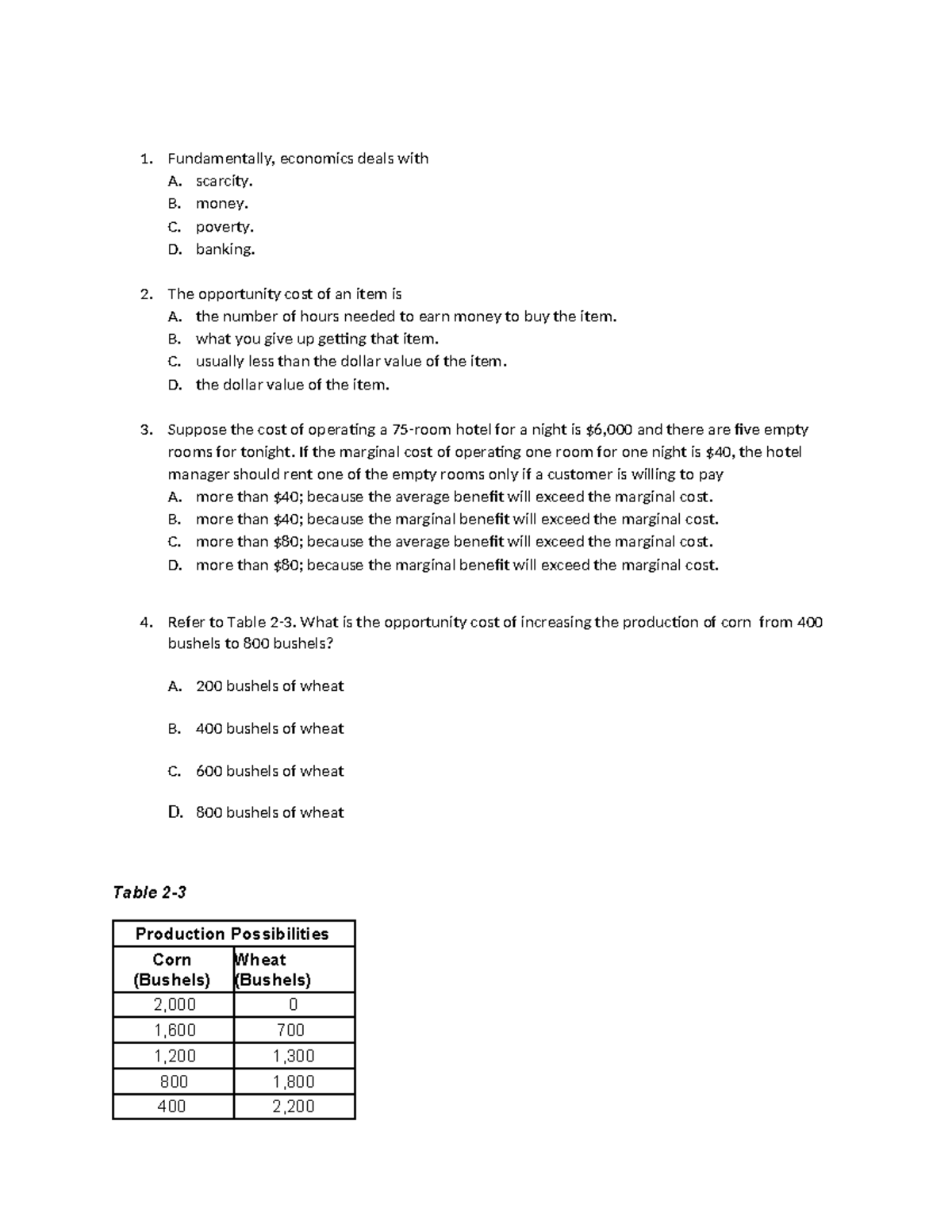 Practice Midterm Exam - hard question in a short time - Fundamentally ...