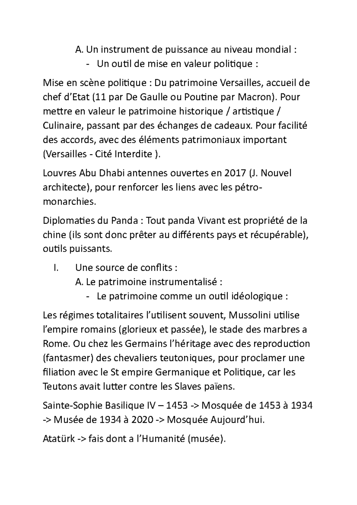 CM Science Pol II - A. Un instrument de puissance au niveau mondial ...