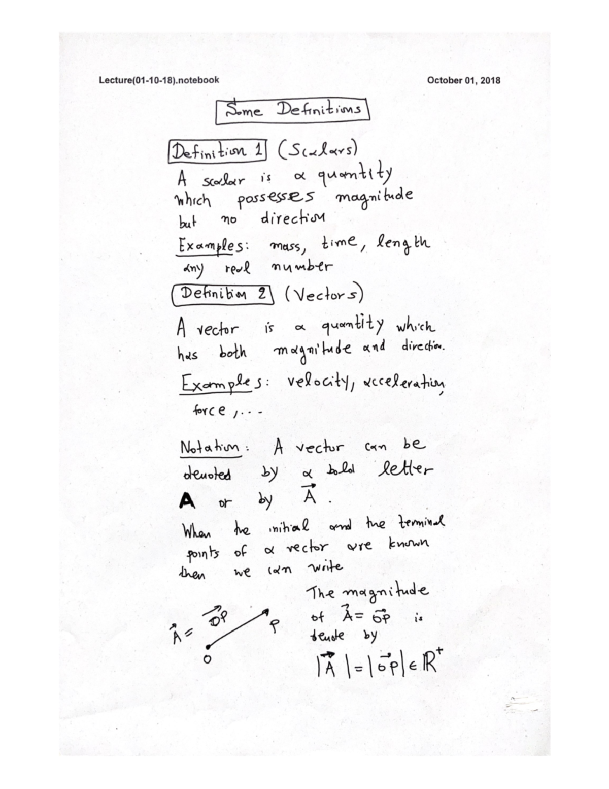 Lecture 1 - Applied Calculus and Partial Differential Equations ...