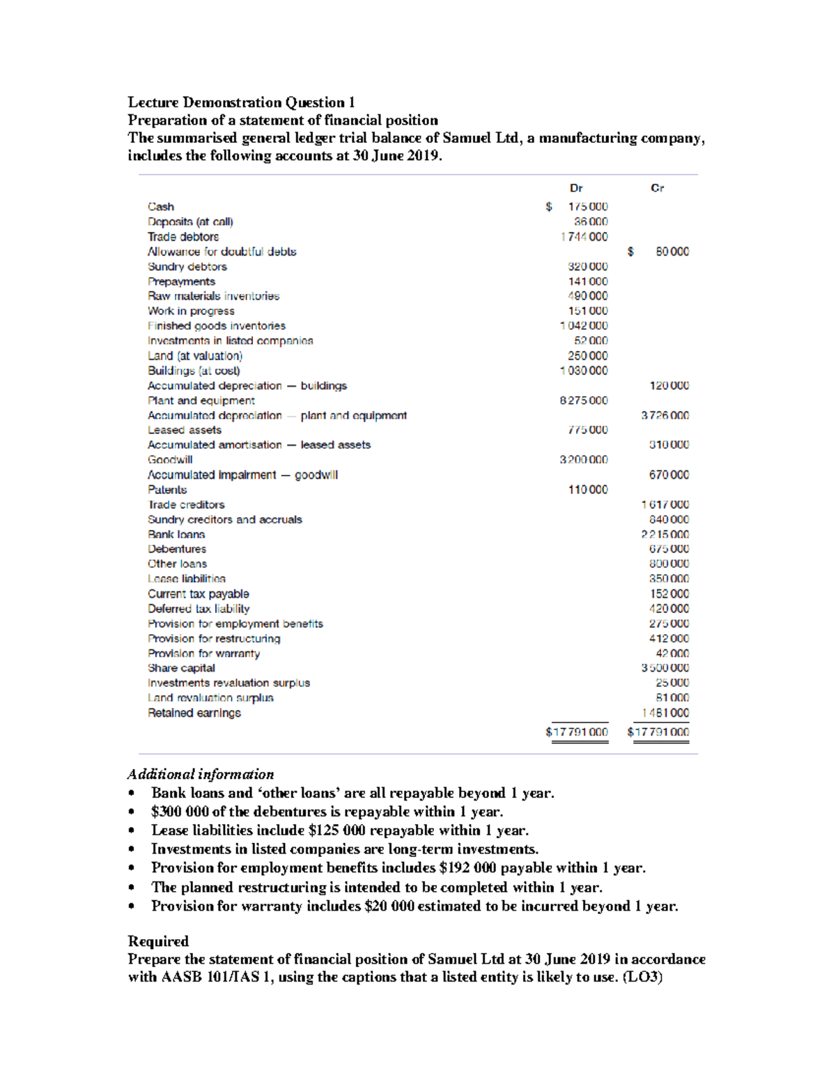 Topic 1 Solutions to Lecture Demonstration Problems - Lecture ...