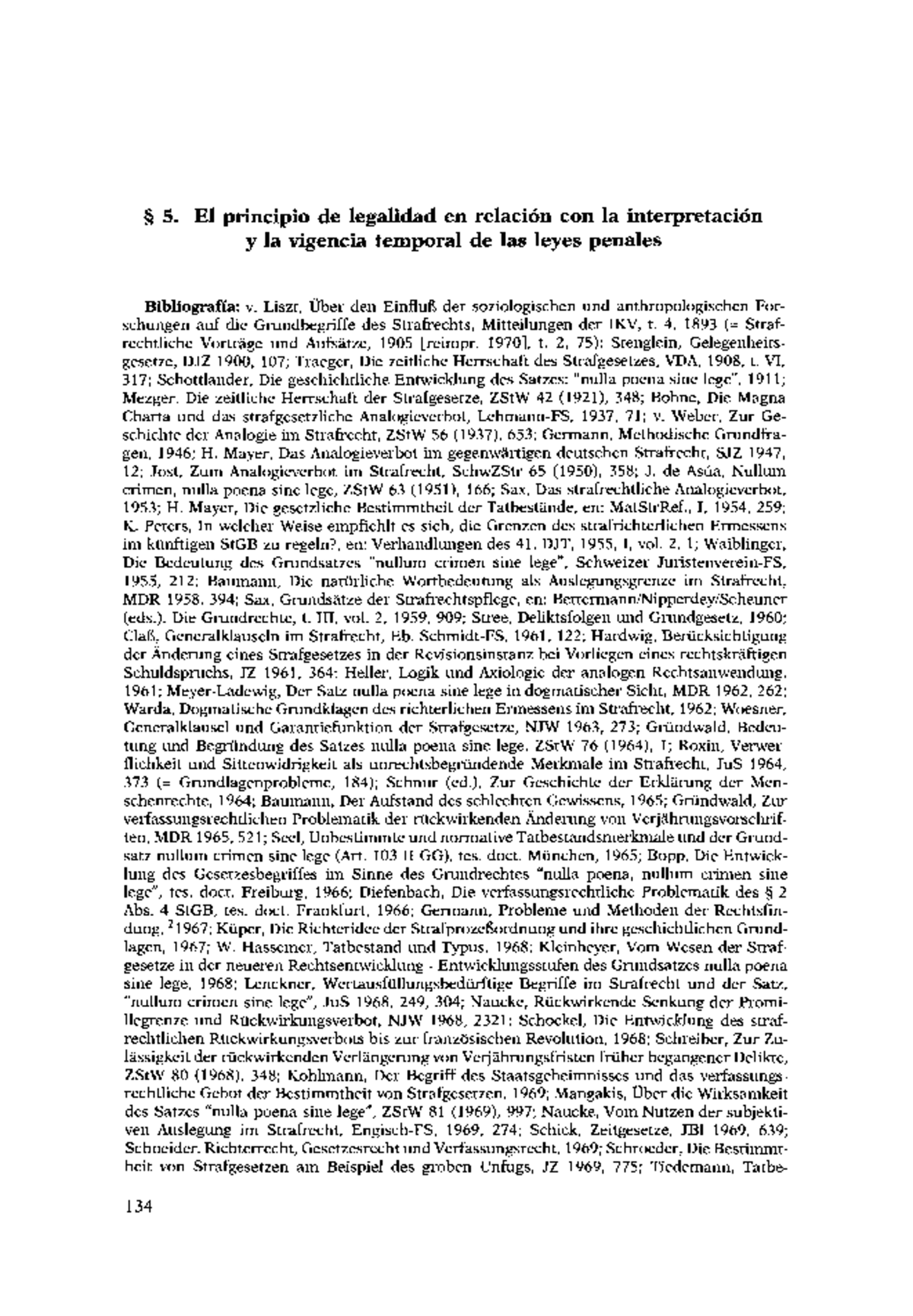 Derecho penal - parte general - claus roxin-LP - § 5. El principio de ...