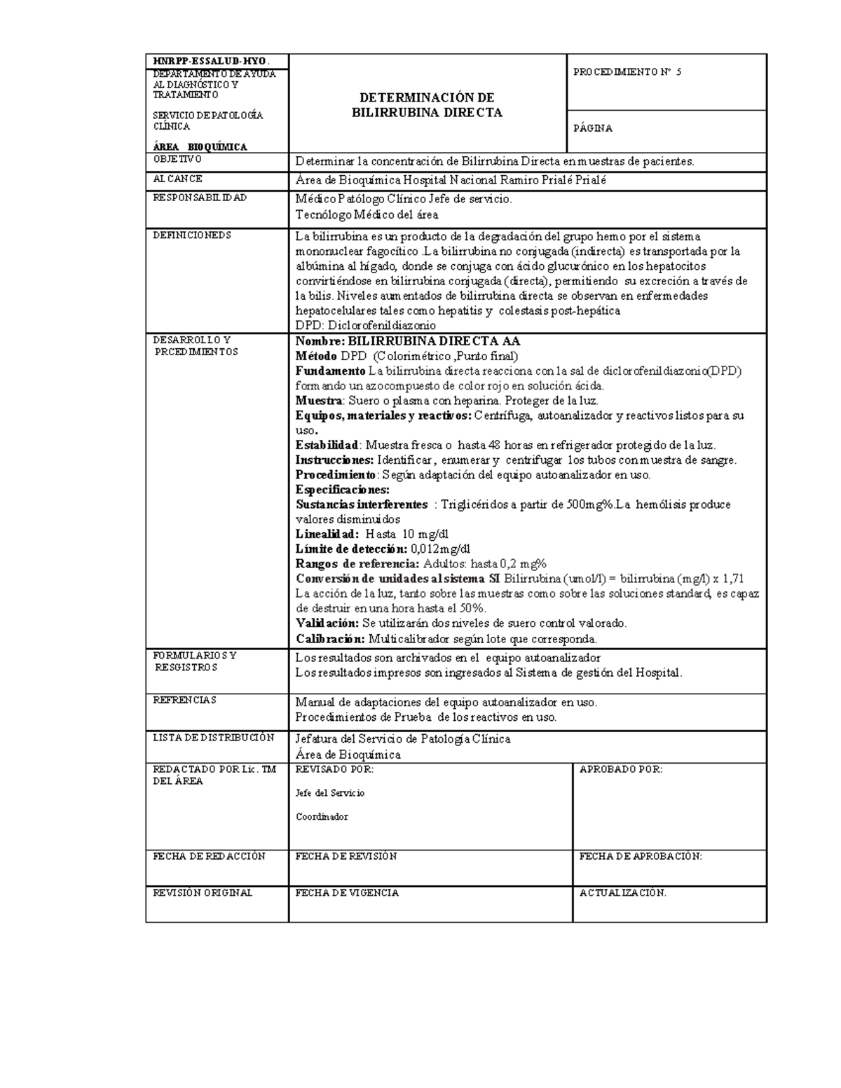 POE - copia - Redactacion de un POE para bioquimica - HNRPP-ESSALUD-HYO ...