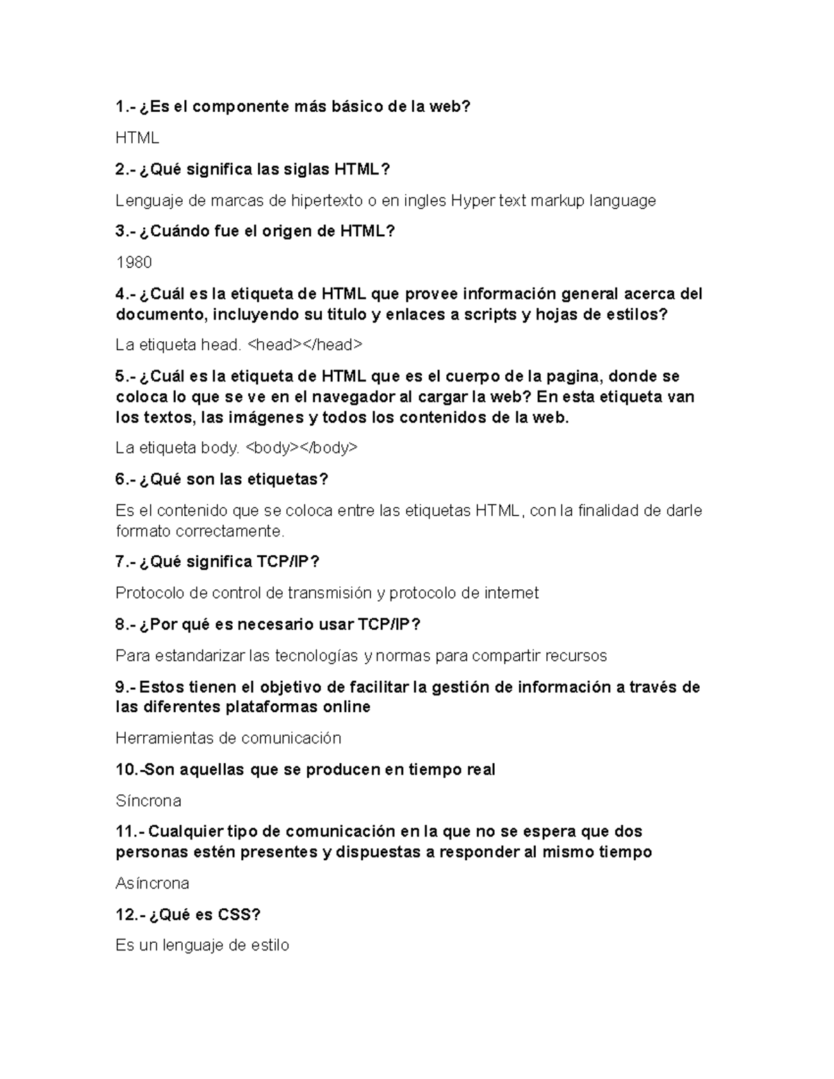 GUIA EXMC Programacion WEB - 1.- ¿Es el componente más básico de la web ...
