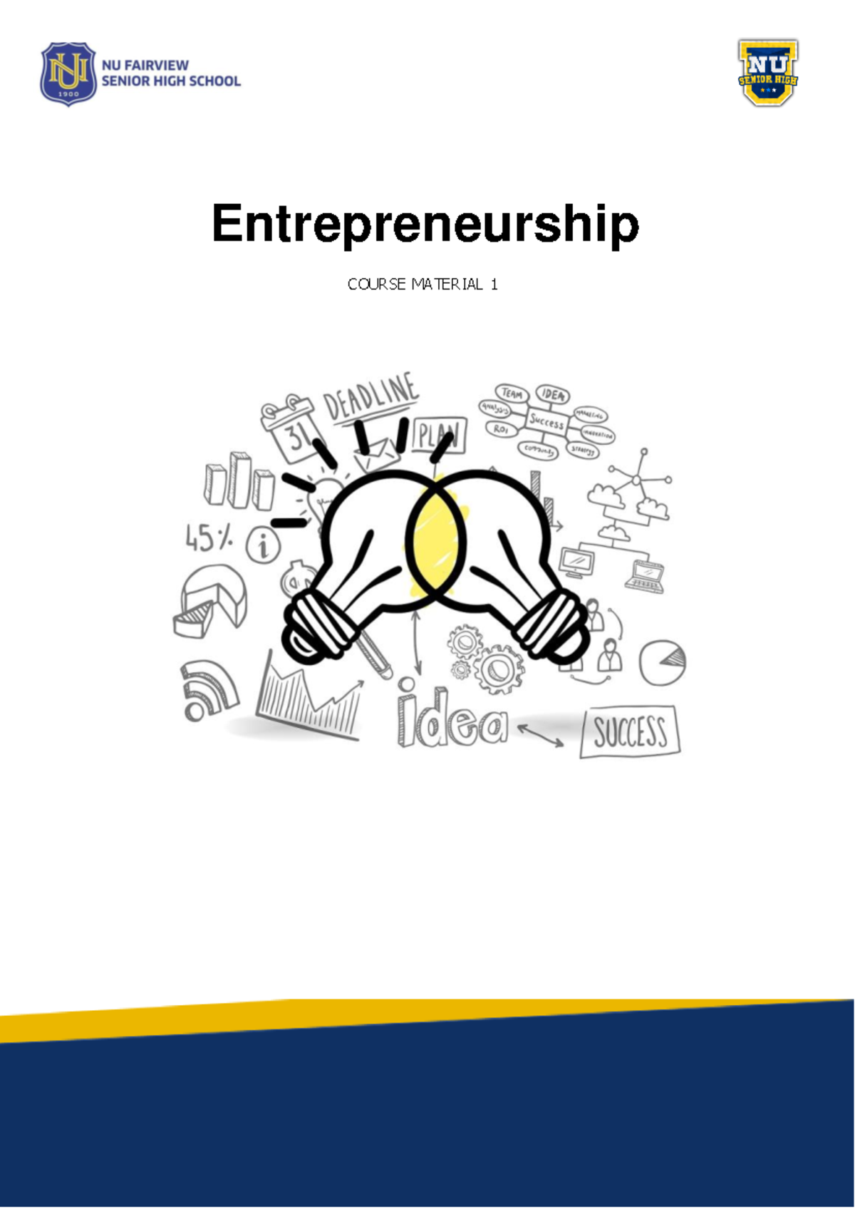 Cm 1 Week1 Architecture Is Life Page 1 Course Material 1 Entrepreneurship Focus Questions