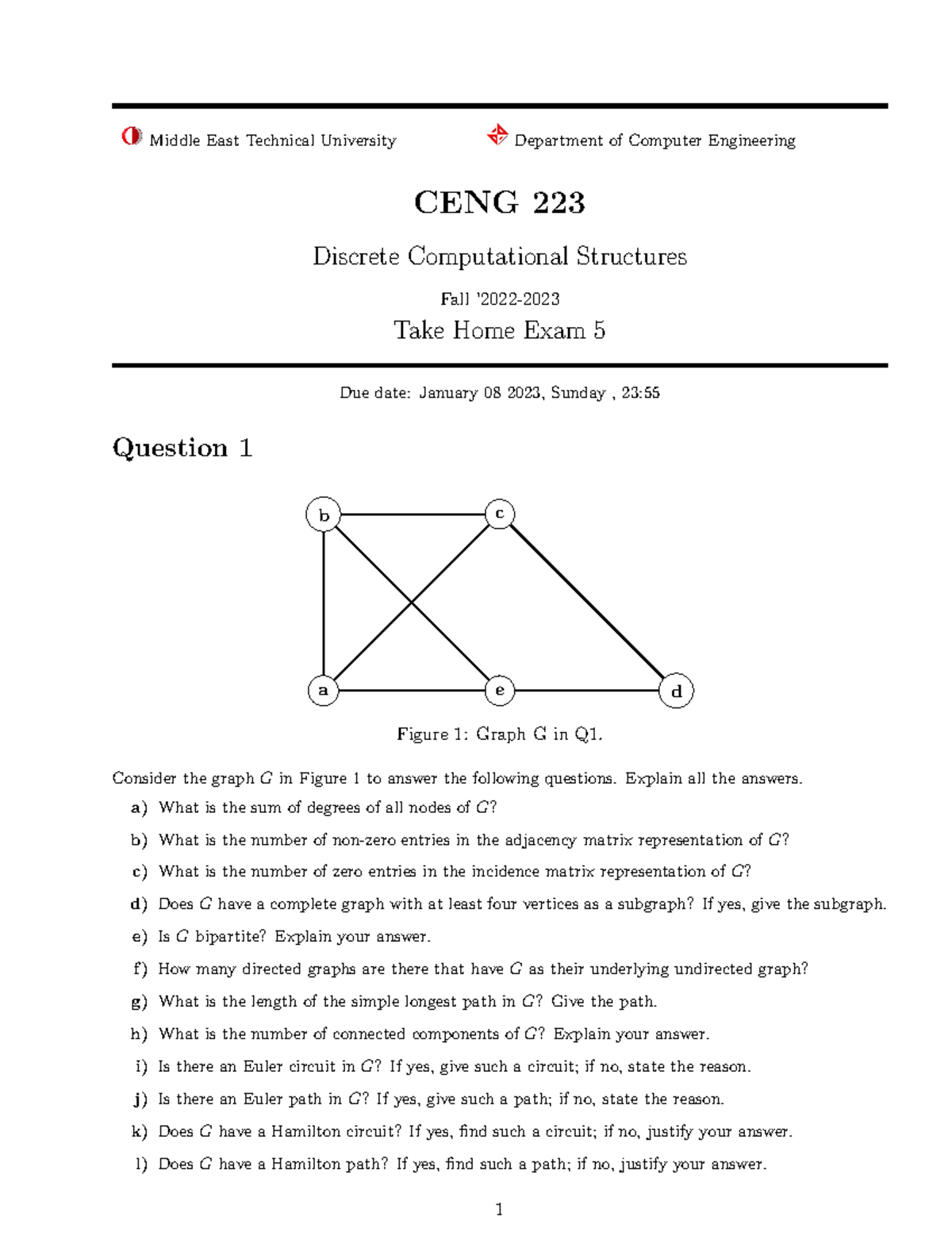 2022 the5 - 2022 the5 - Middle East Technical University Department of ...
