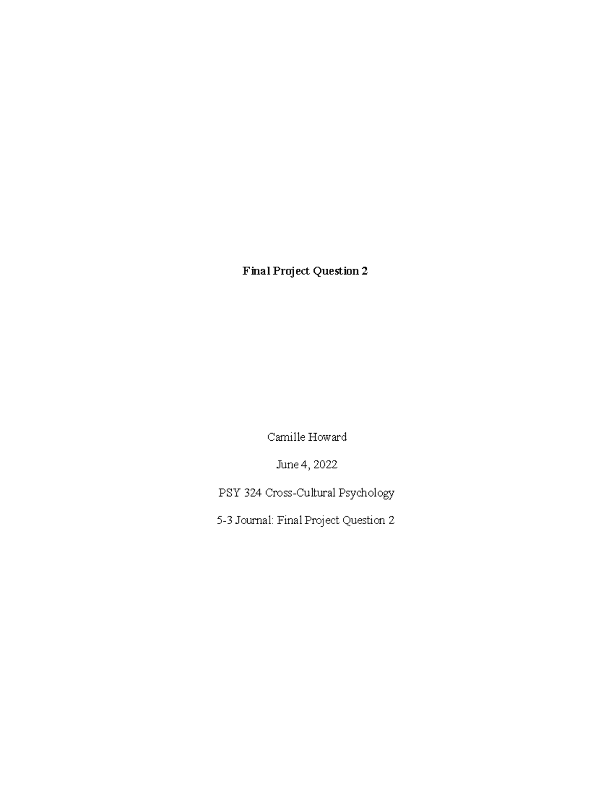 5-3 Final Project Question 2 Grade A - Final Project Question 2 Camille ...