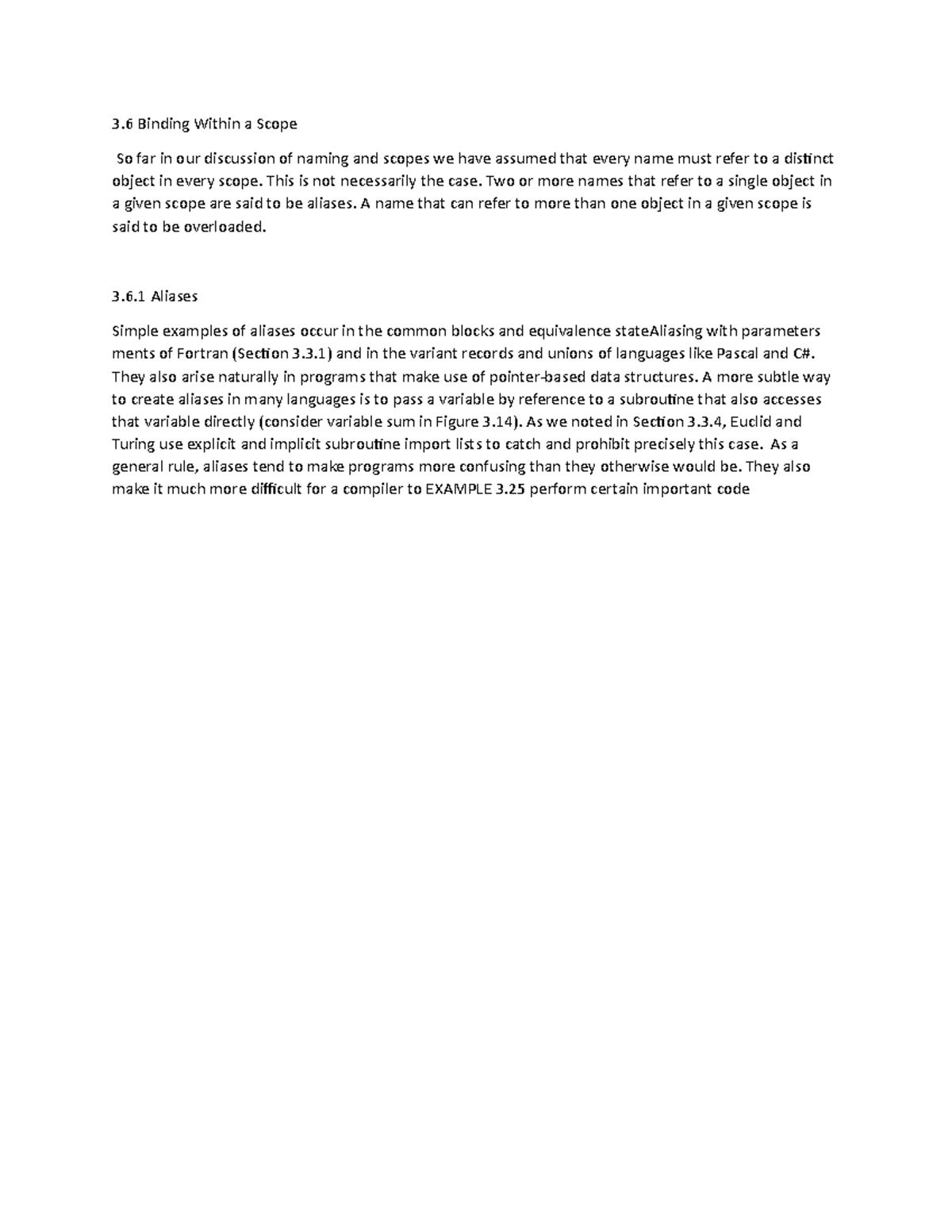 36-3.8 comp348 important parts - 3 Binding Within a Scope So far in our ...