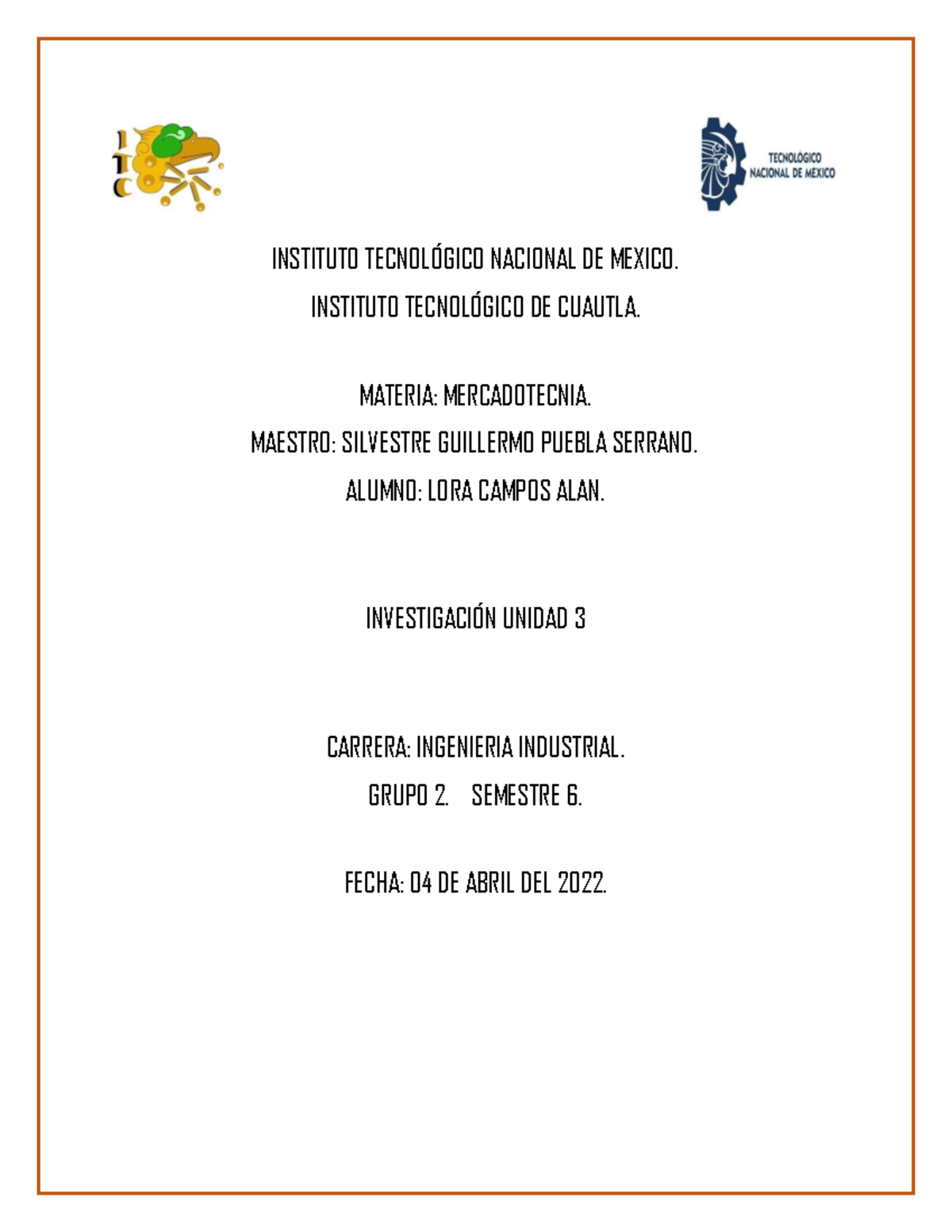 3.4 mercadotecnia - En este documento se muestran los métodos para ...