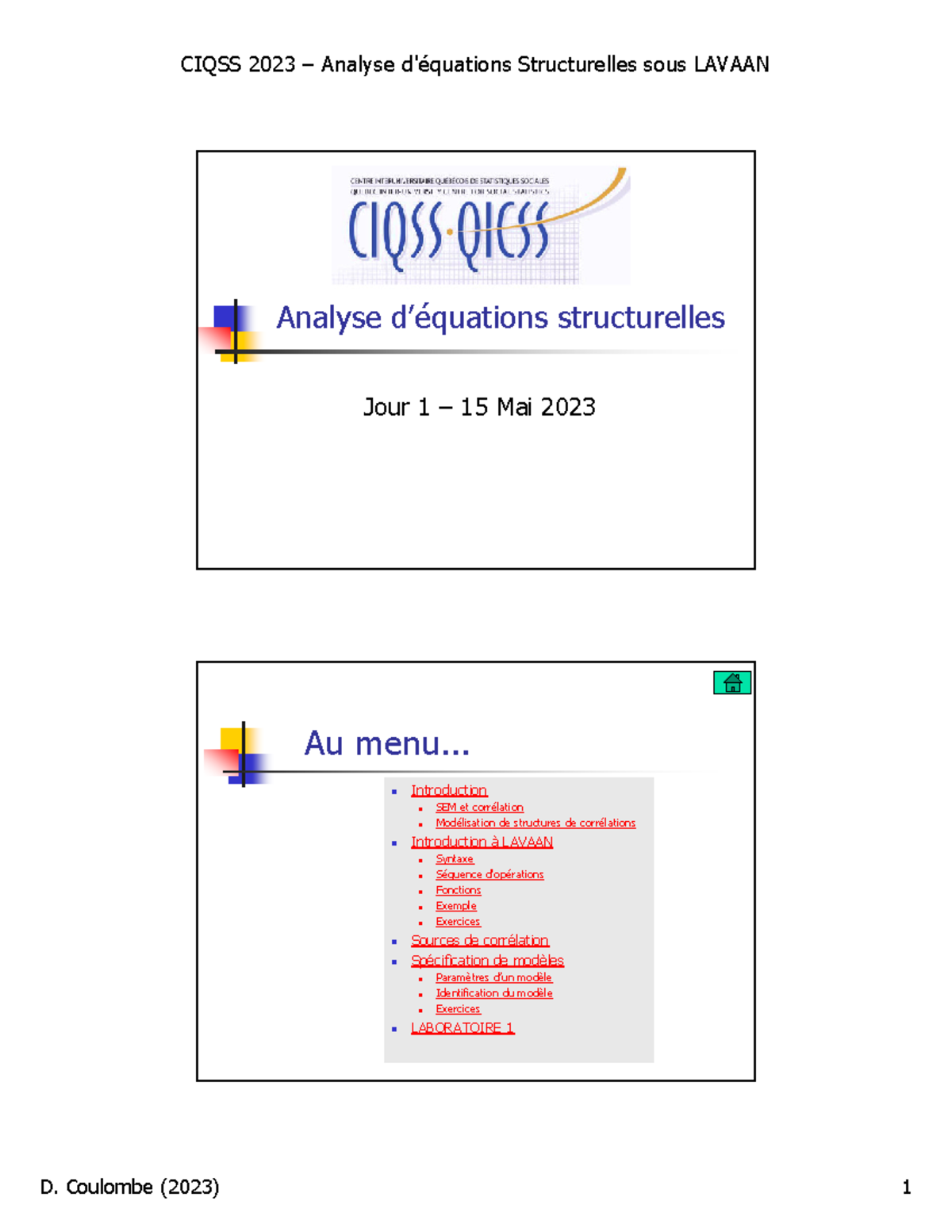 Ciqss 2024 - SEM Jour 1 - Analyse d’équations structurelles ...