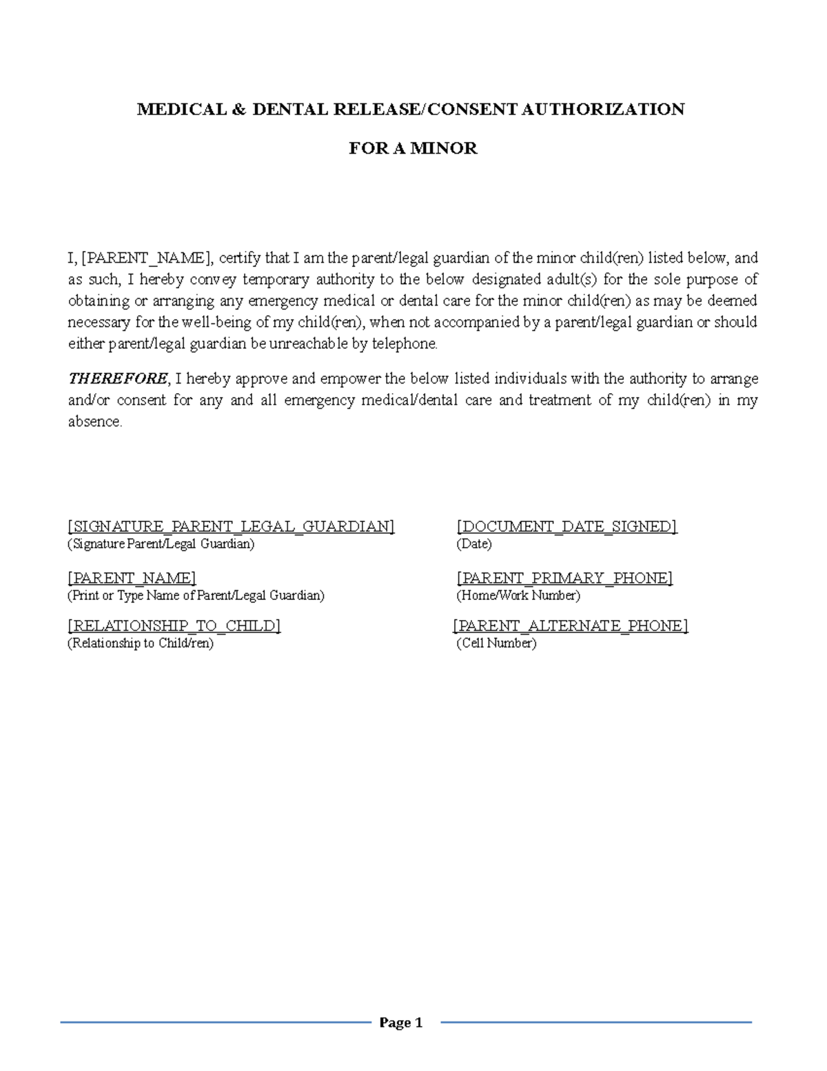 Medical-consent FREE - This file contains medical consent - MEDICAL ...