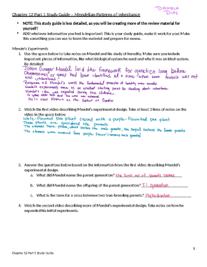 Bio 1140L Unit 6 Study Guide Daniela Diaz - UNIT 6: CELL MEMBRANES AND ...