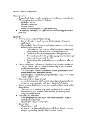 ANHB1101 notes - evolution - ANHB Evolution: What is evolution: Change ...