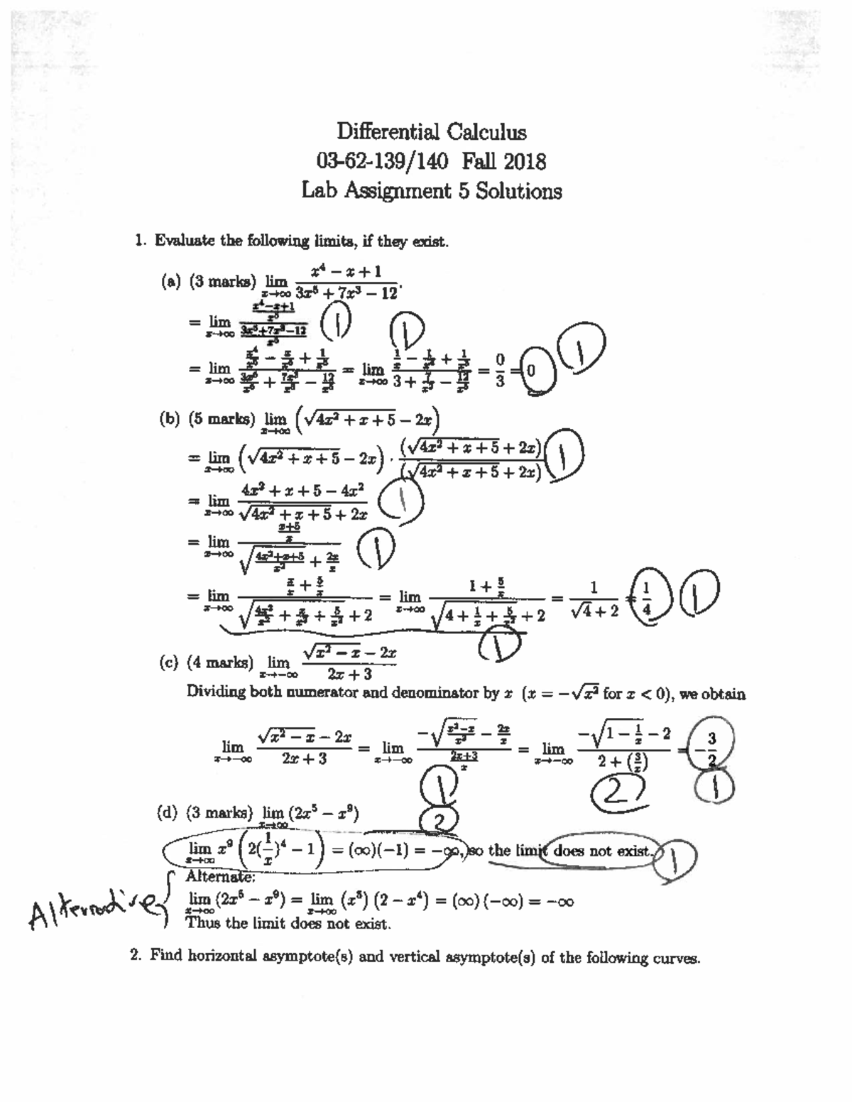 Dif Calc Lab 5 - Week 5 - MATH 140 - Studocu