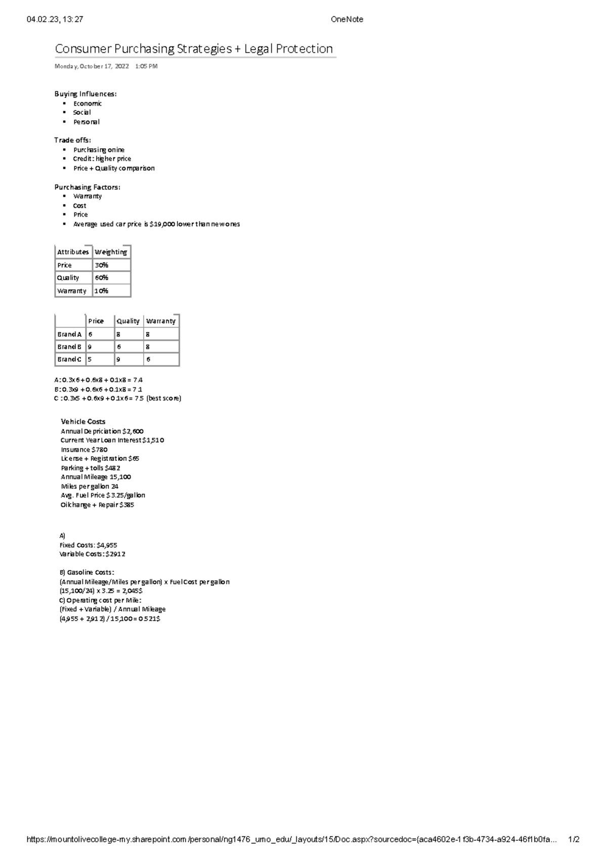 FIN 210 Chapter 8 - 04.02, 13:27 OneNote - Studocu