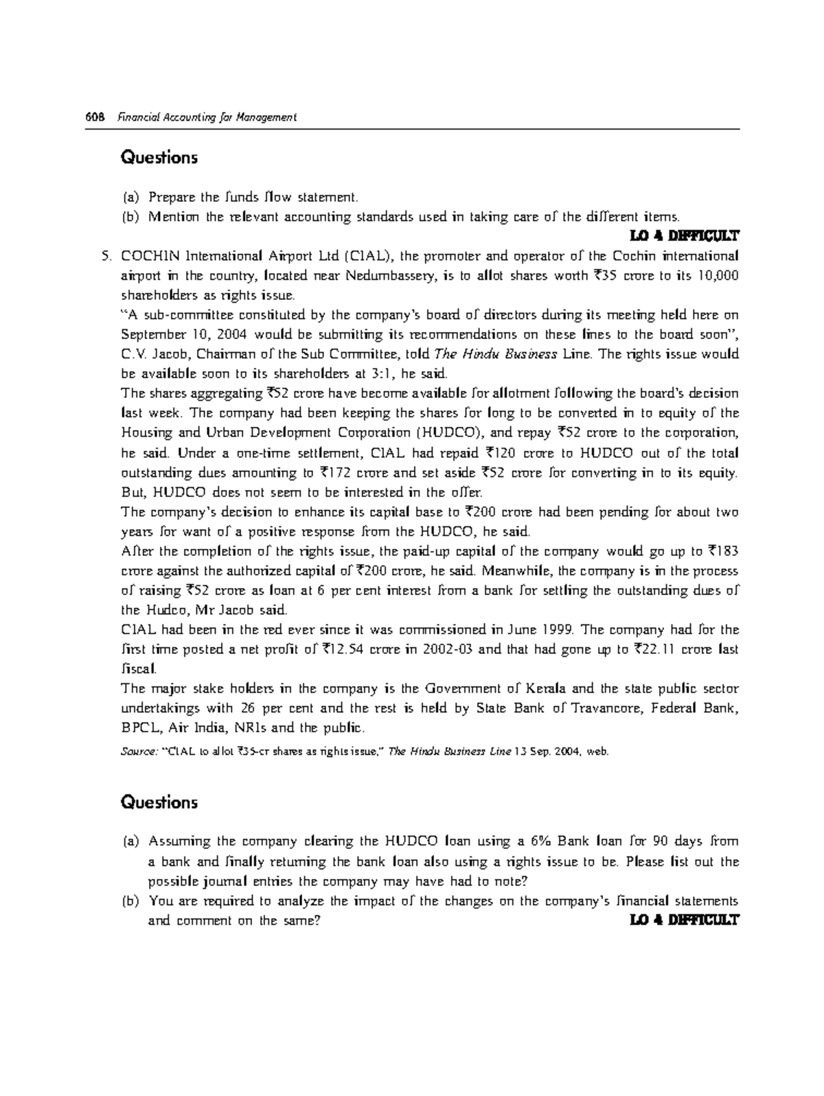 Financial Accounting For Management 212 Studocu