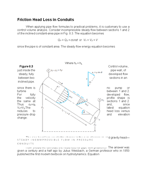Example Problems for Head Loss - EXAMPLE 8 HEAD LOSS FOR A LAMINAR FLOW ...
