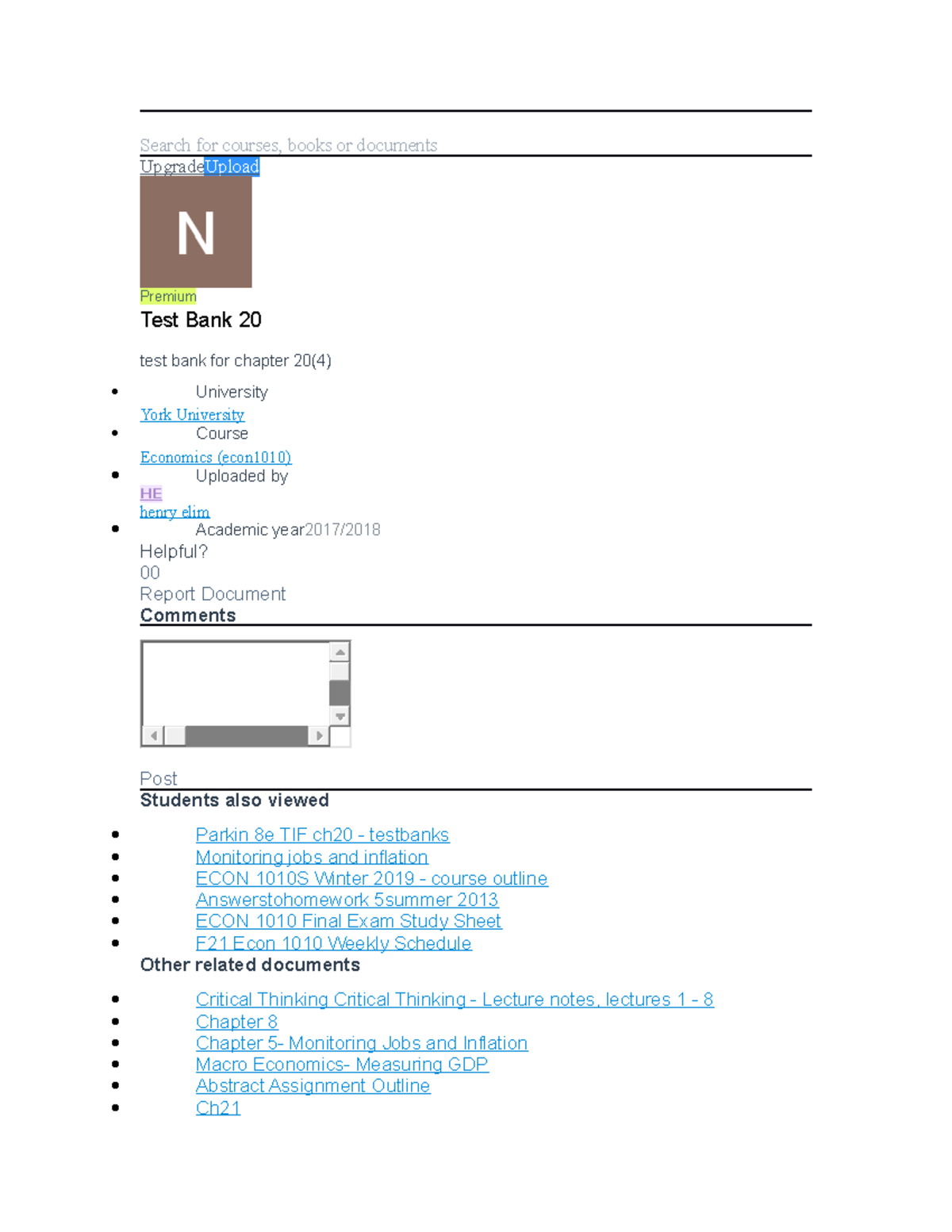 New Microsoft Word Document - Search for courses, books or documents ...