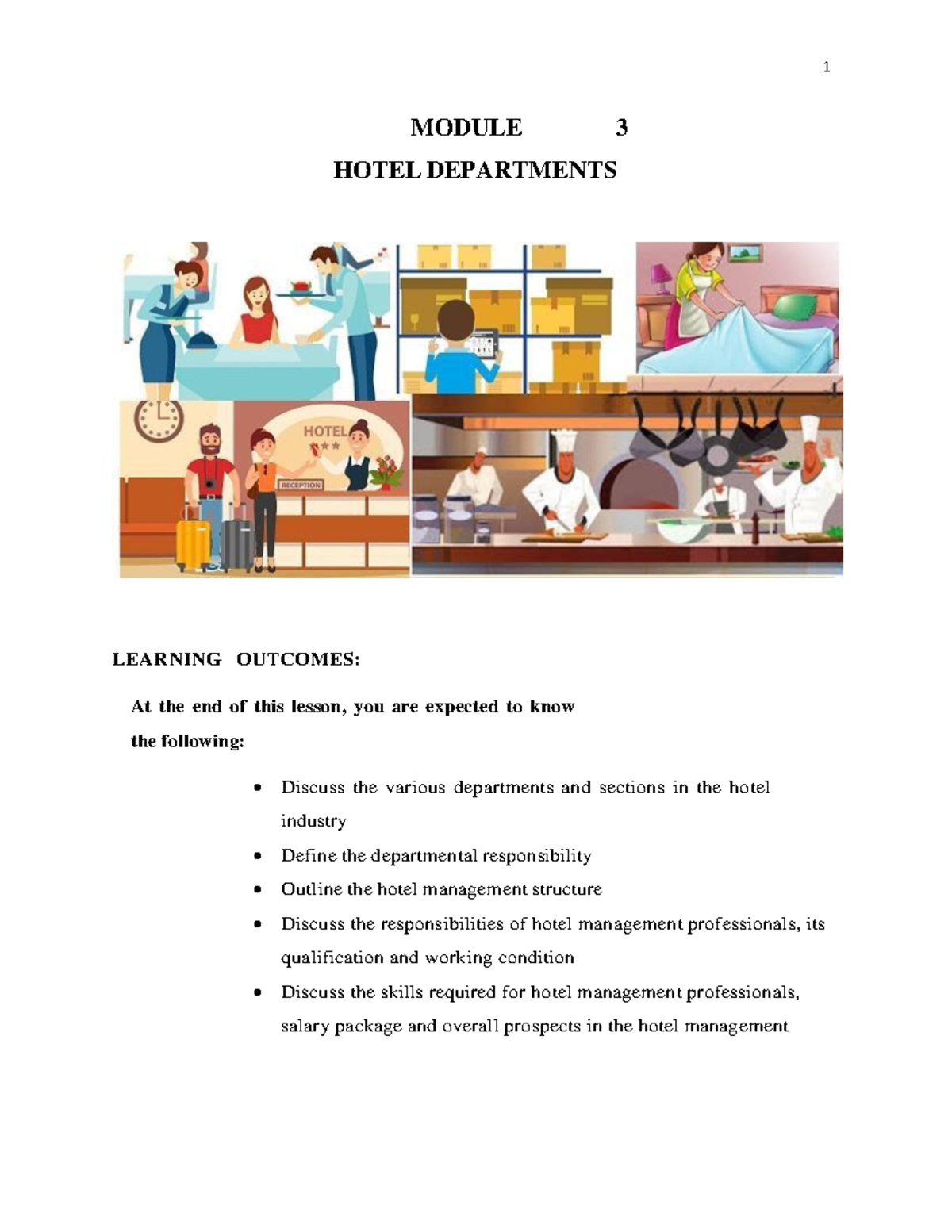 Module-3-revised-1 - For Lodging and accomodation - MODULE 3 HOTEL ...