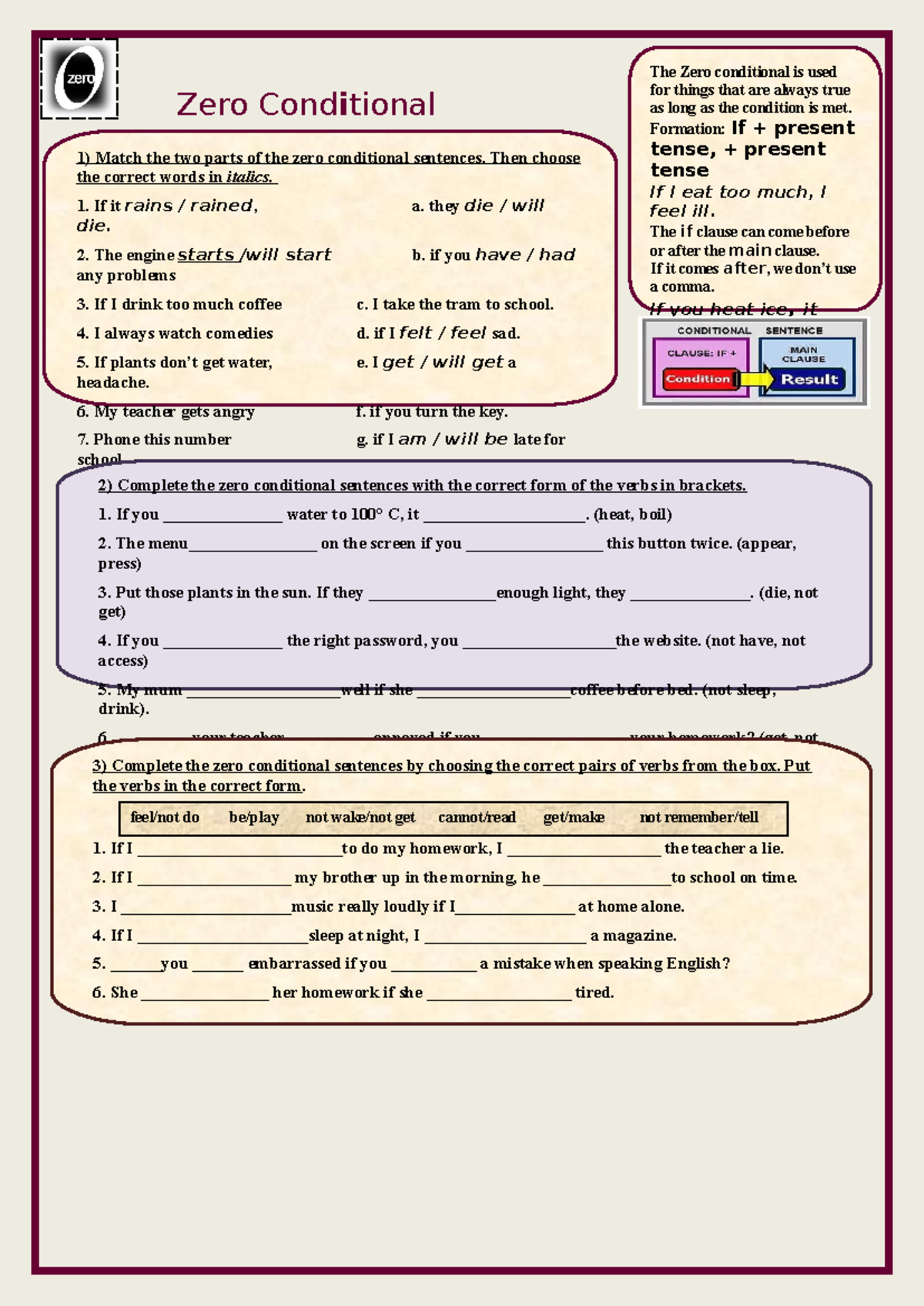 Guia 12-1 Zero-Conditional-Exercise - Zero Conditional The Zero ...