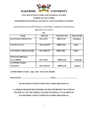 Project work marking guide - final - MARK ALLOCATION SUMMARY OF THE PROJECT WORK. No ASPECT TO ...